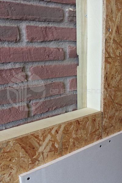 PIR + OSB 2440x600x100+18mm T&G Rd:4,54 (=1,46 m²) - De Isolatieshop