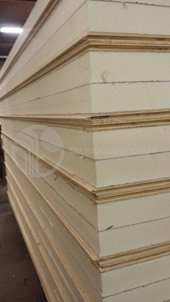 PIR + Underlayment 2400x600x120+18mm t&g Rd:5.45 - De Isolatieshop